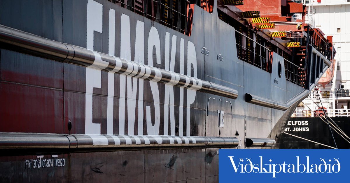 Gamla Eimskip tekið til skipta