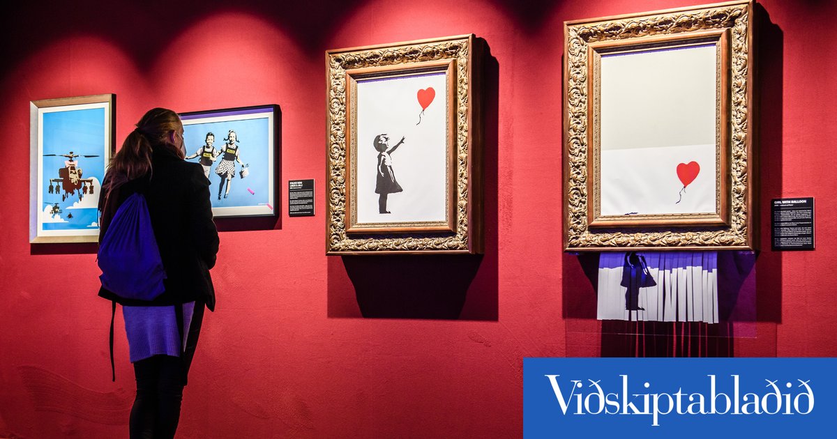 Listaverk Banksy gætu orðið verðmætari