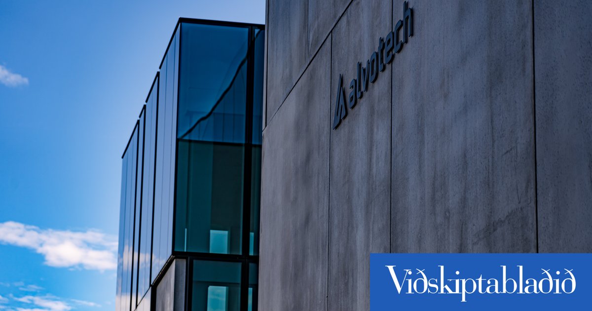 Alvotech lækkaði um 6,5% í dag