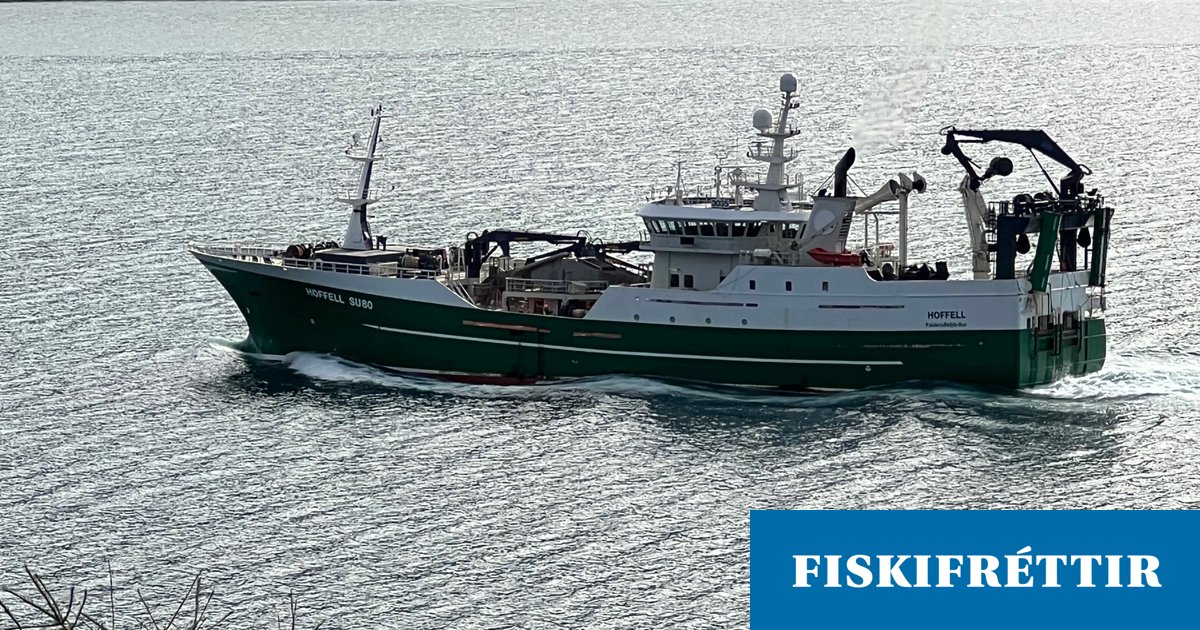 Nótakassi Hoffells stækkaður og nýr nótaniðurleggjari