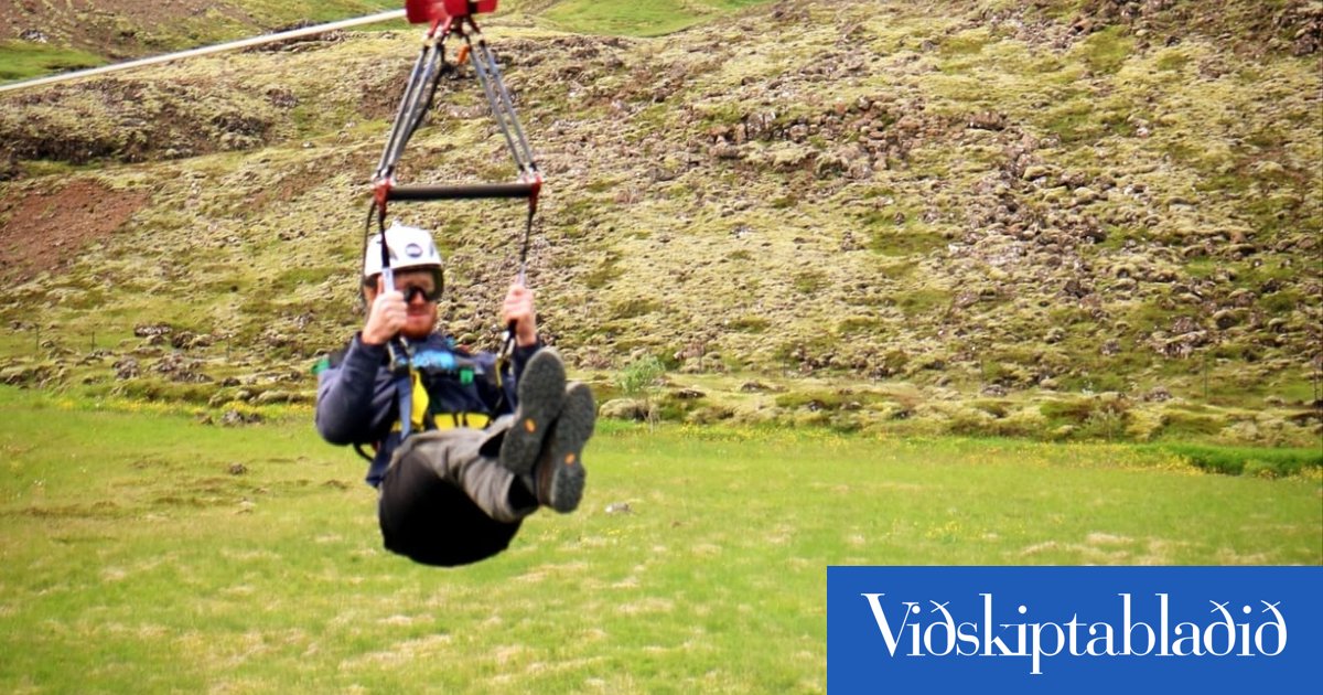 Stærsta sviflína landsins opnar við Kambana