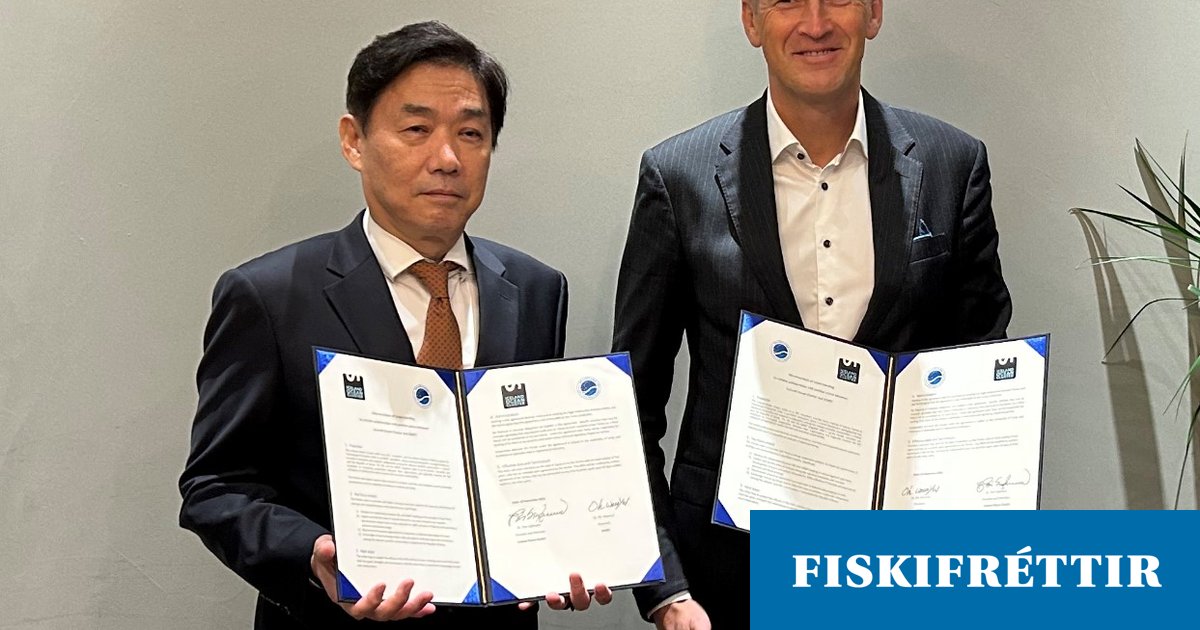 Íslenski sjávarklasinn í samstarf við Suður-Kóreu