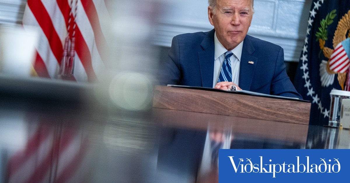 Biden fjarri góðu gamni