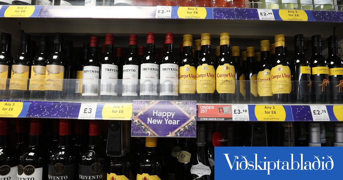 Vínskattur kostaði Breta 600 milljónir punda