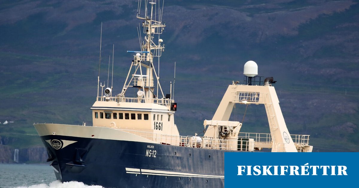 Gullver með 72 tonn af karfa og þorski