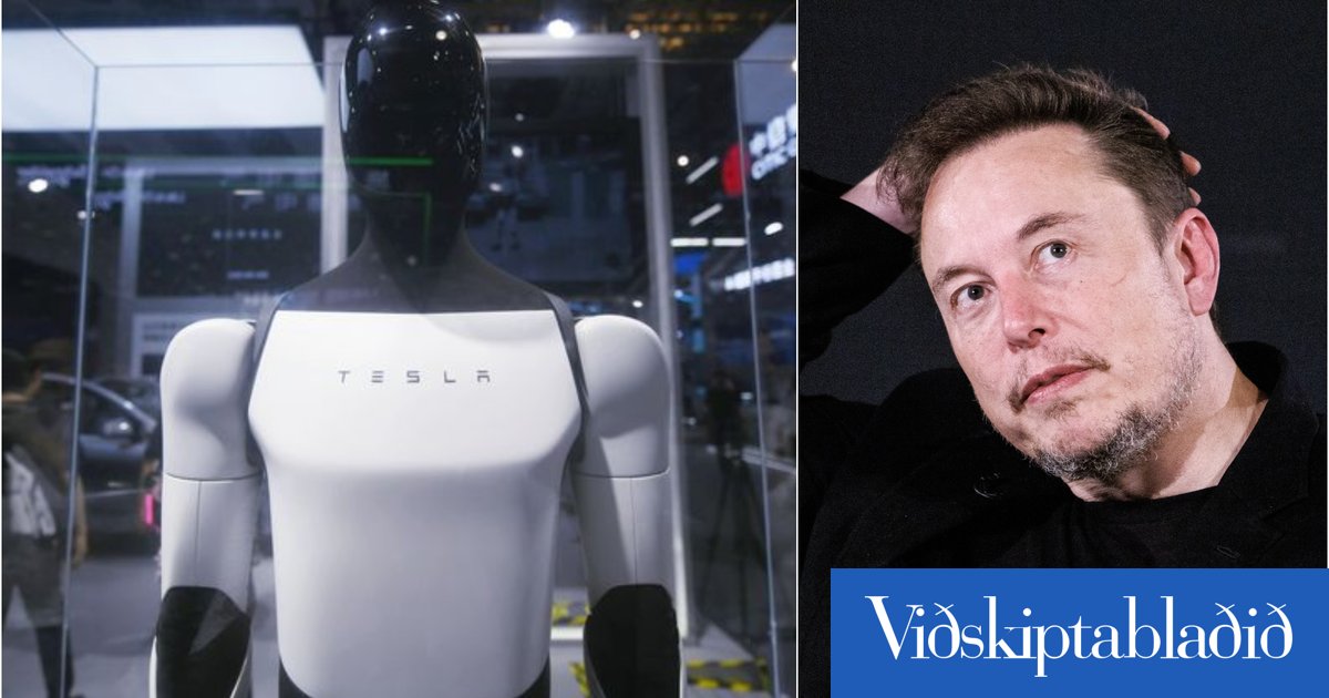 Tesla mun notast við vélmenni á næsta ári
