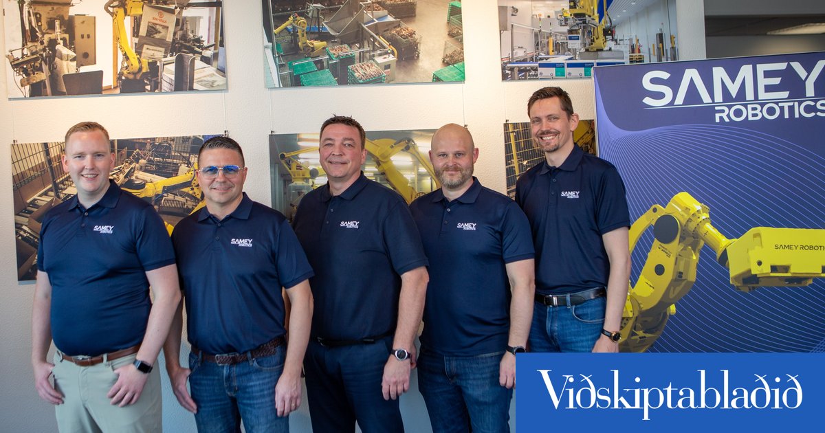 Kristján Karl stýrir Sam­ey Robotics