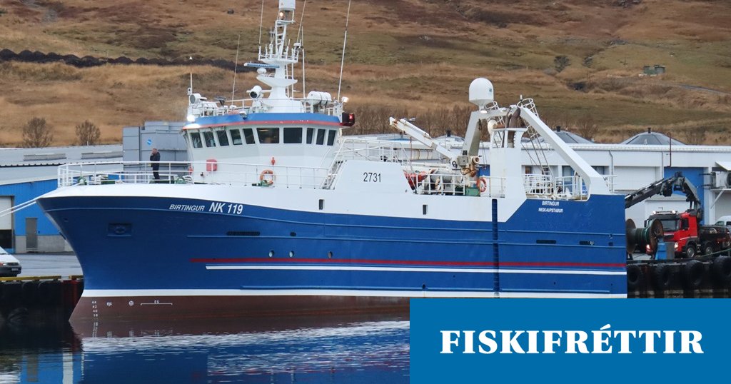 Birtingur NK 119 til heimahafnar í fyrsta sinn