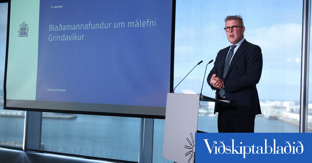 Stefna að 90% ríkis­á­byrgð á stuðnings­lánum í Grinda­vík