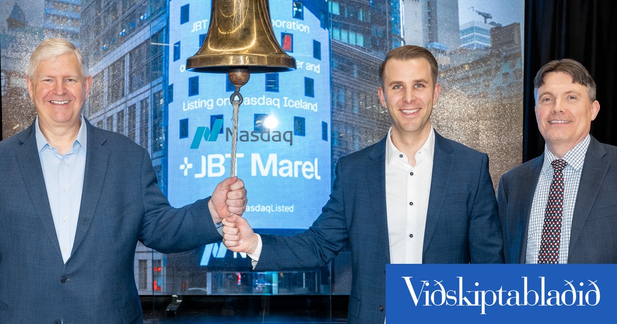 Hluta­bréf JBT Marel hækka um 6%