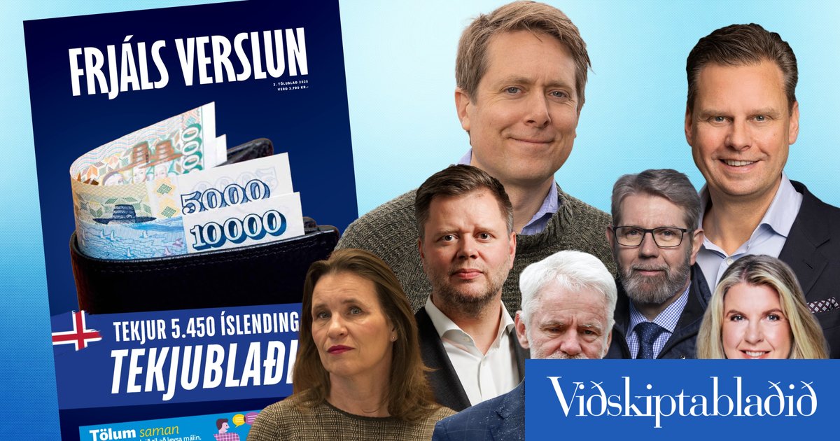 Tólf með meira en tíu milljónir á mánuði