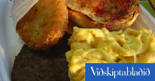 Minnkandi sala á veitingastöðum