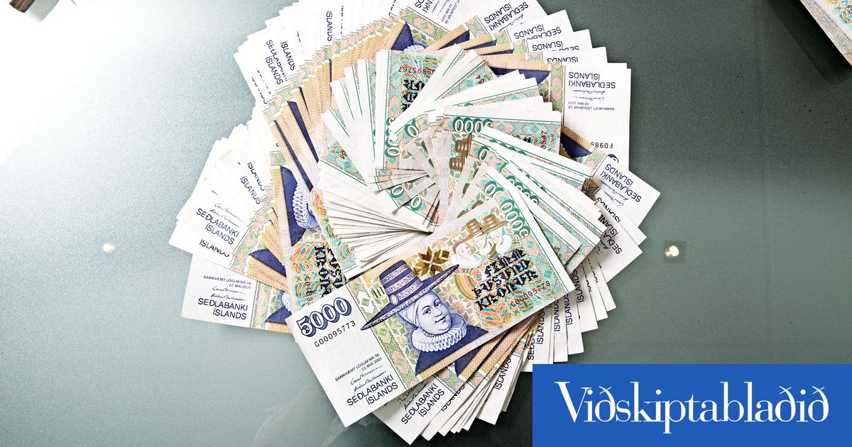 Krónan styrkst tölu­vert gagn­vart evru