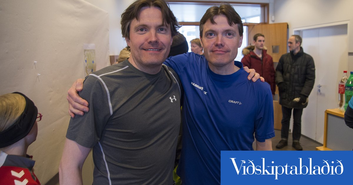 Páll Harðarson tekur þátt í KFUM-hlaupi - myndir