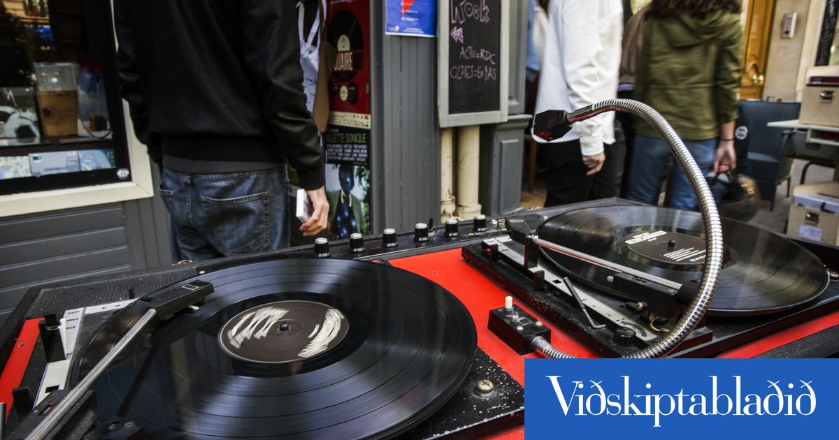Vínylplötur vinsælli en niðurhal